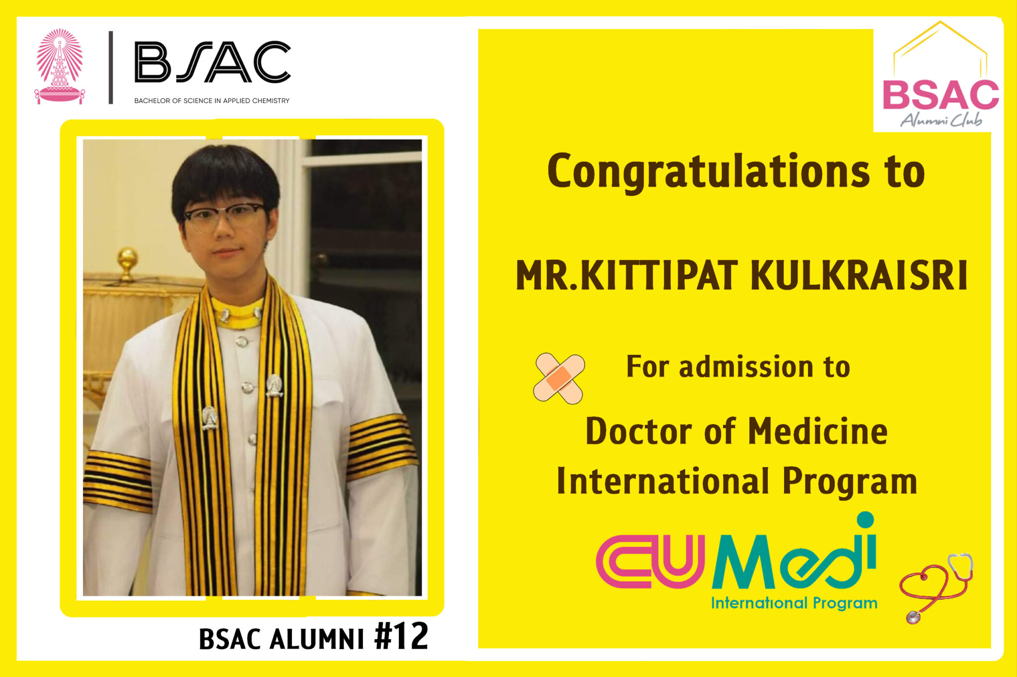 Congratulations to BSAC Alumni – BSAC