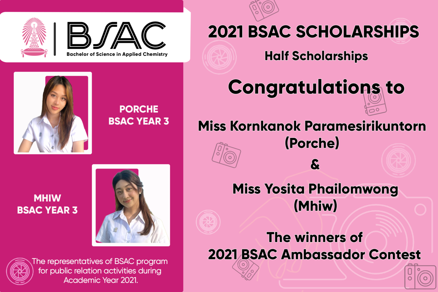 2021 BSAC Ambassadors I Scholarships – BSAC